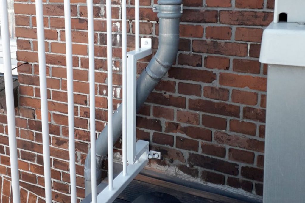 Uitsparing voor regenpijp - MW #05