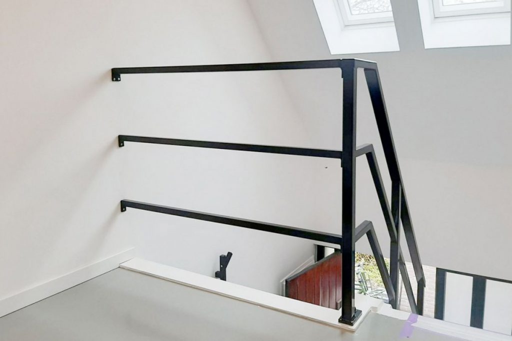 IJzeren leuningen voor trappen