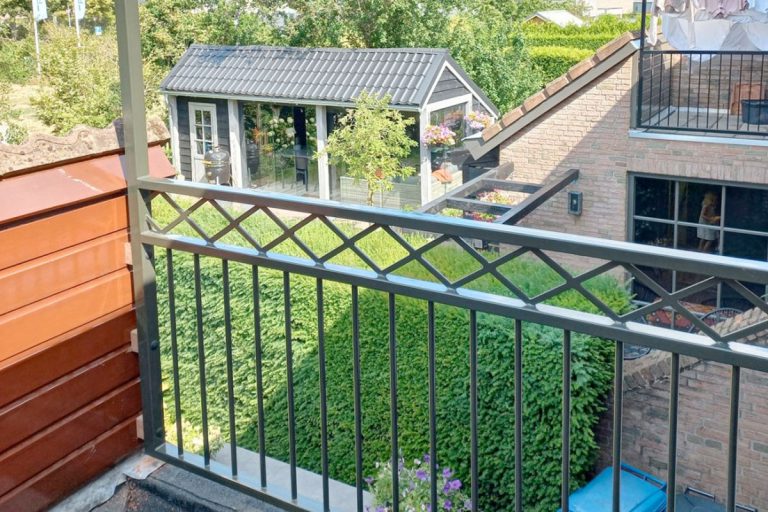 Balkon hekwerk van Staal