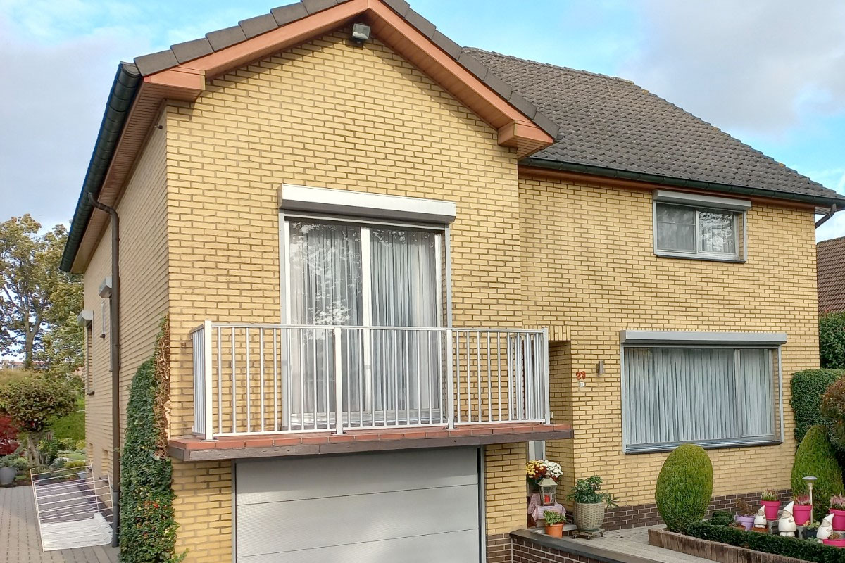 Balkonhek van Aluminium in Genk - Balkonhekwerk